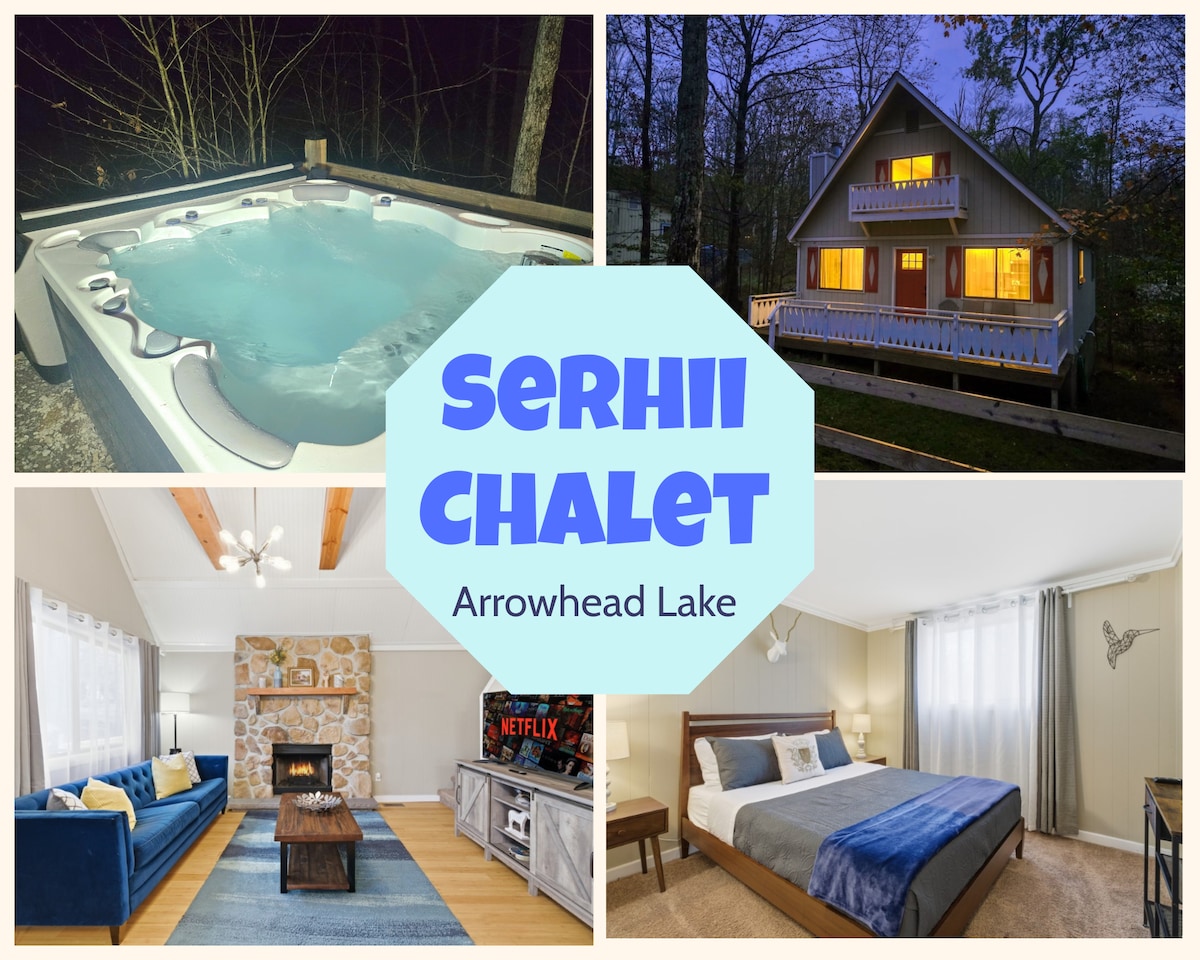 Hot Tub, Firepit, PS5, Game room, AC/Heat, Wi-Fi - Chalets for Rent in ...