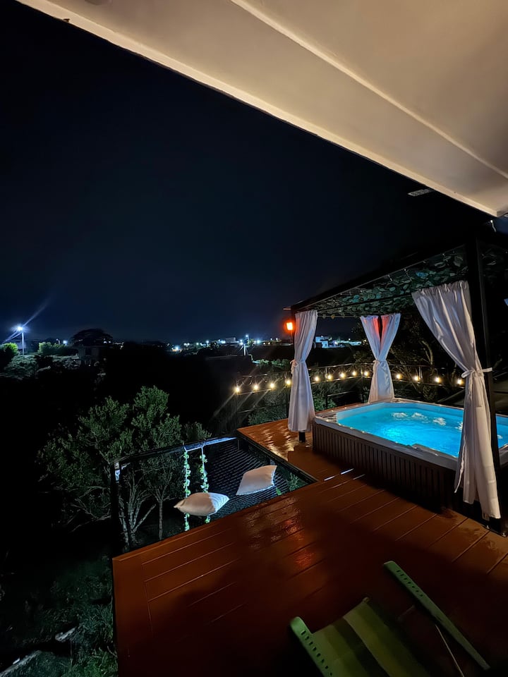 Jacuzzi Climatizado + Zona De Fogata - Alcalá