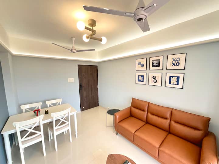 Ishita's Wow 2bhk Luxe Stay Near Panvel & Chouk - Karjat