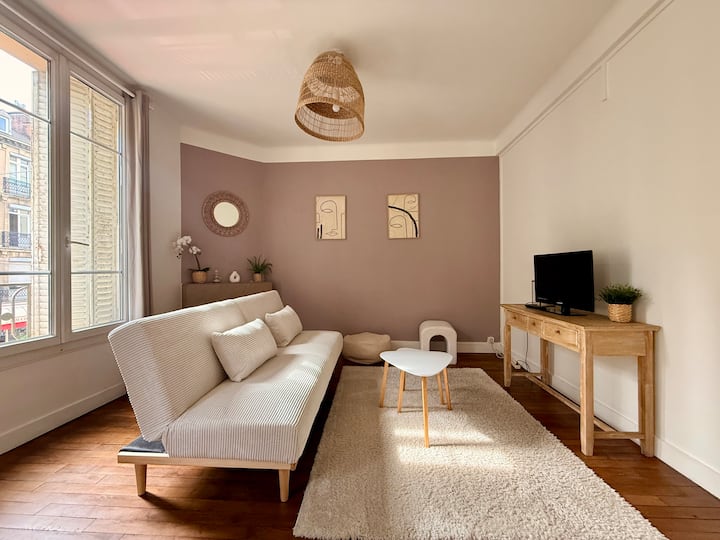 Appartement T2 Moderne - Gare, Tram & Hypercentre - Le Mans