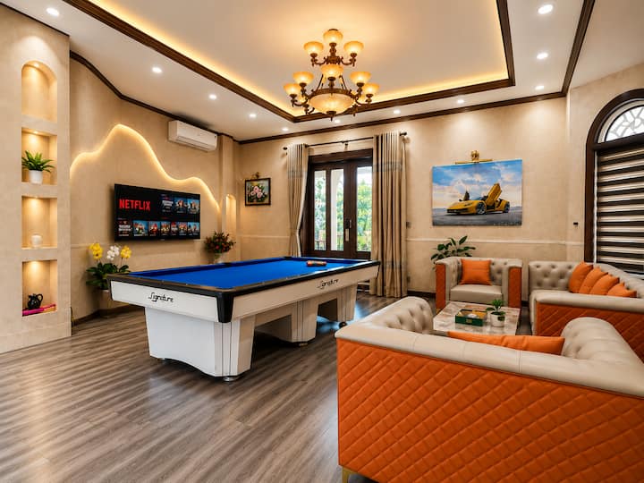 Villa Four Seasons/large Pool/garden Bbq/ktv/bida - 호찌민시