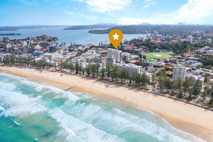 Le Blue Library - Manly Beach Views X1 Parking - Manly