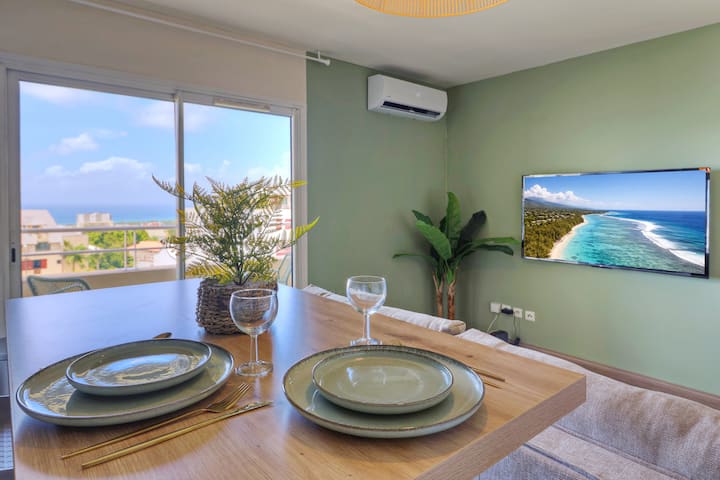 Appart Zen - Vue Mer- 2 à 4 Personnes - Parking - Saint-Denis, La Réunion
