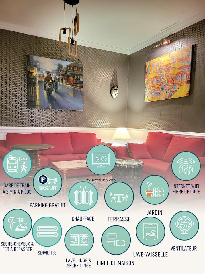 Maison De Ville, Jardin, Terrasse, Vue - ibis Budget Thiers