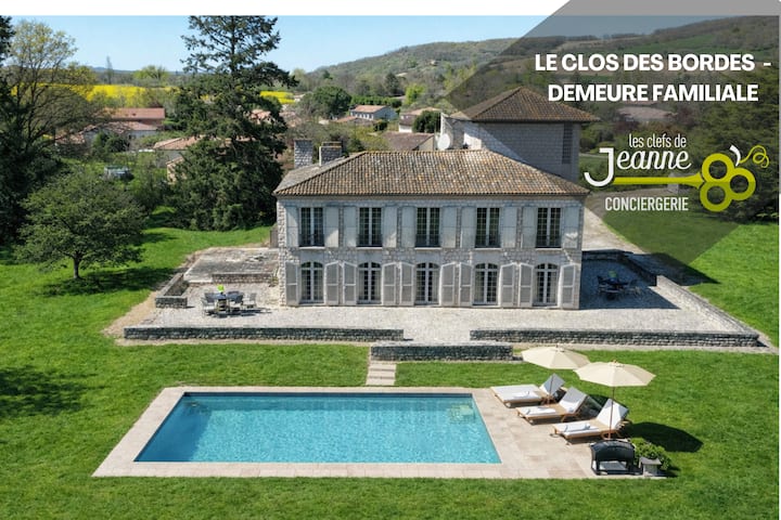 Le Clos Des Bordes - Demeure Familiale - Chateau du Castela