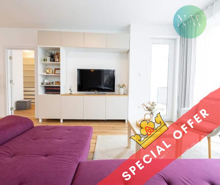 3 Bdr Traveller Family Apt W Ac Free Parking By Nw - Győr