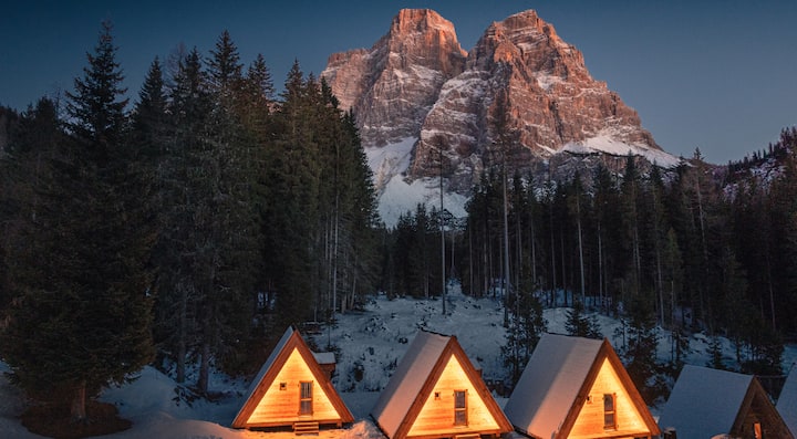 Iconic Design Chalet Con Vista Dolomiti - Selva di Cadore