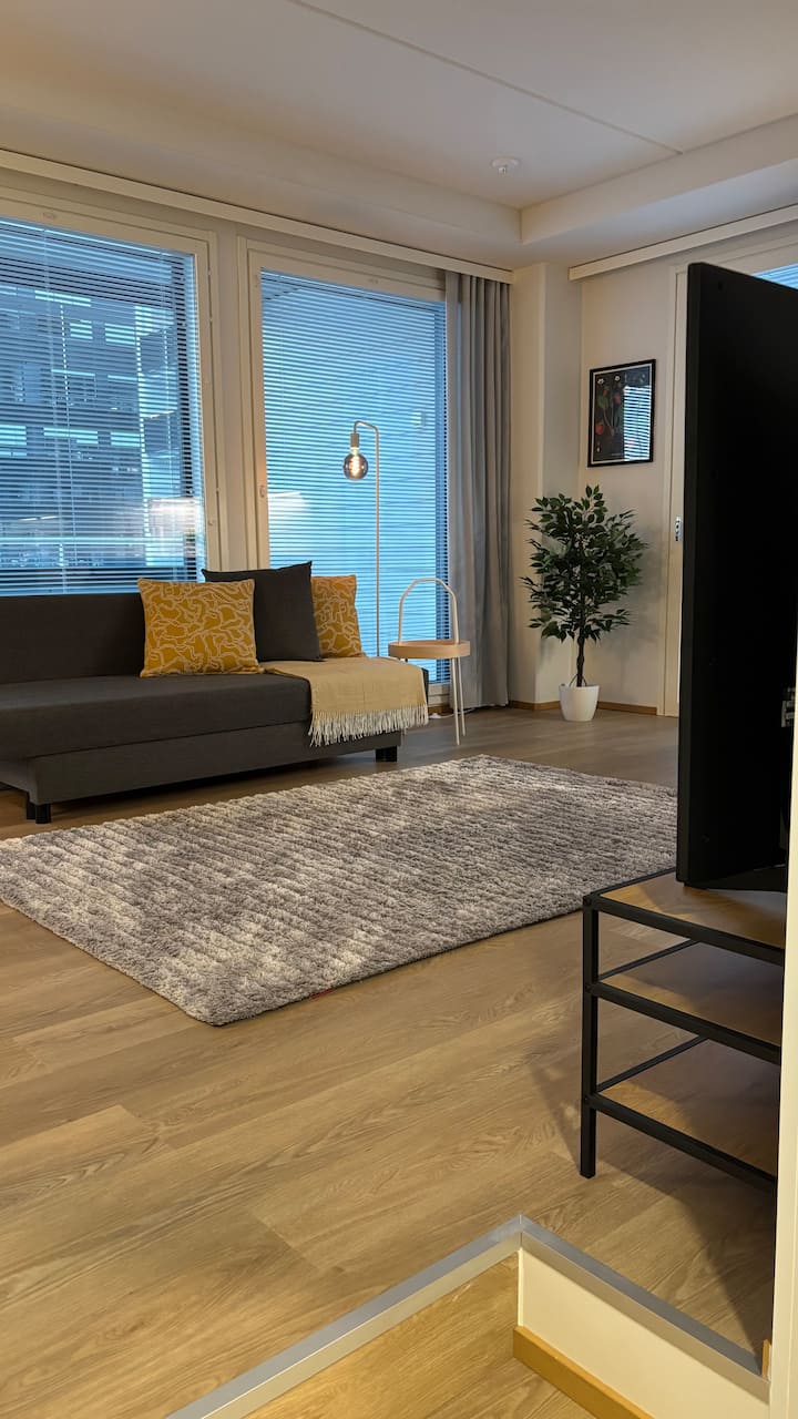 Saunallinen Kaksio Meren ääRellä - オウル