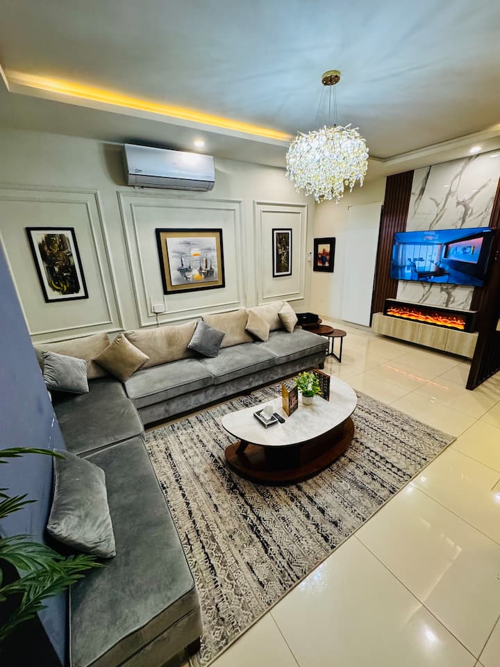 2bhk Luxury Near Airport | 606 | Car Service - Islamabad