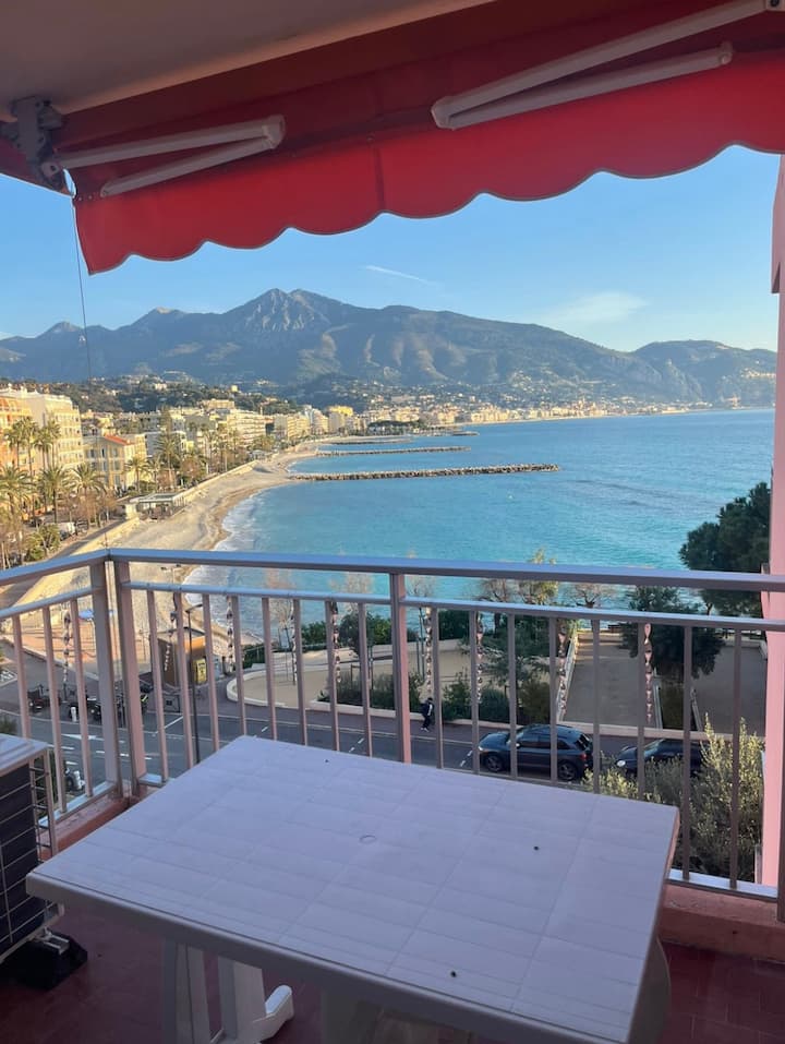 Parenthèse Face à La Mer - Studio Avec Terrasse - Roquebrune-Cap-Martin