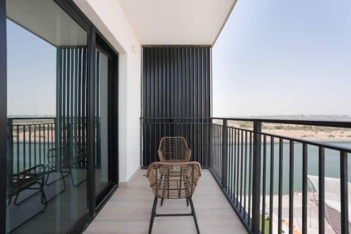 Elegantly Breezy Stu In Water's Edge Yas - Aéroport d'Abou Dabi (AUH)