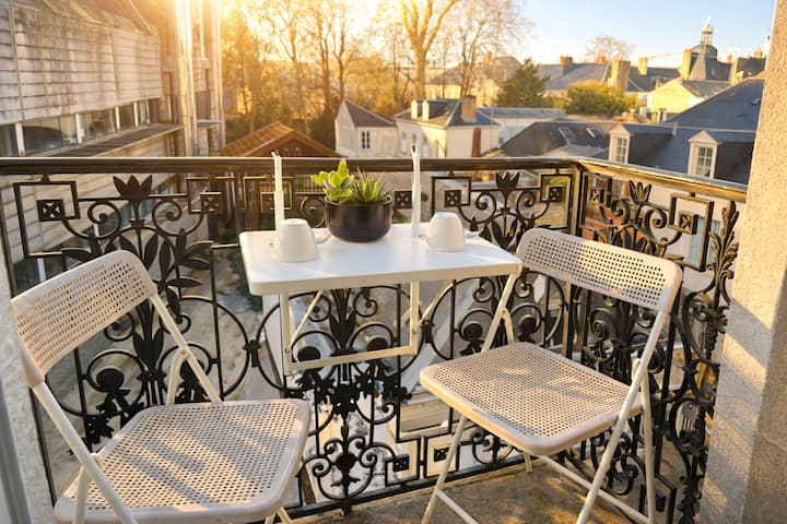 Le Palissy - Studio - Balcon - Bureau - Gare - Tours
