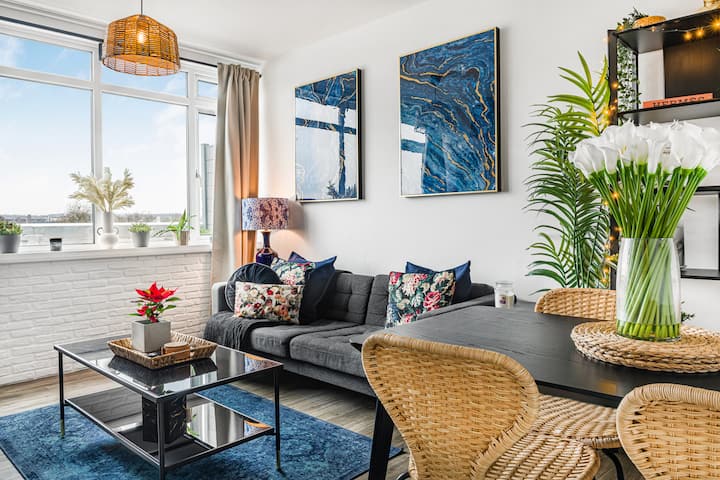 Beautiful 1 Bed Penthouse On The River Trent - Nottingham