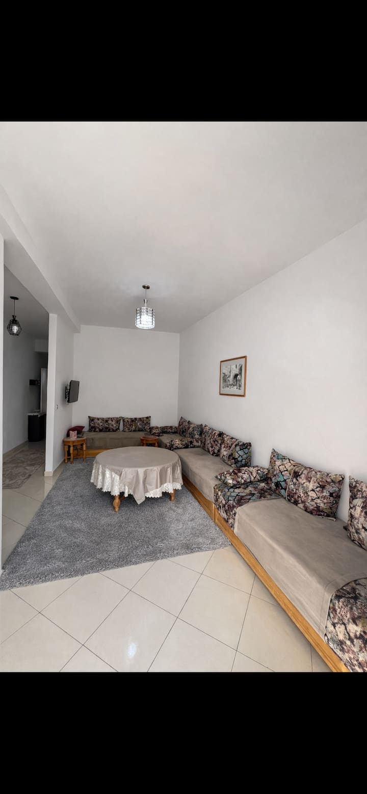 Appartement T3 Lumineux à Martil Proche Plage - Tétouan