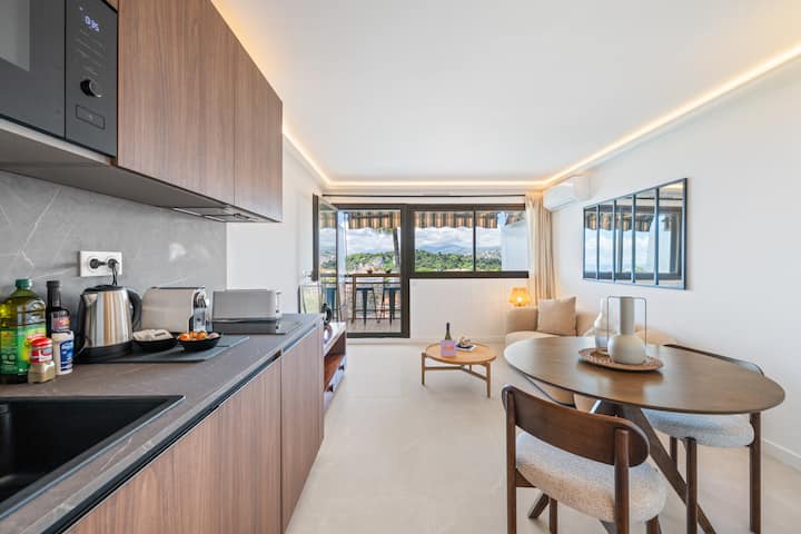 Ba Magnifique T2, Vue Mer, Piscine, Parking - Cap-d'Ail