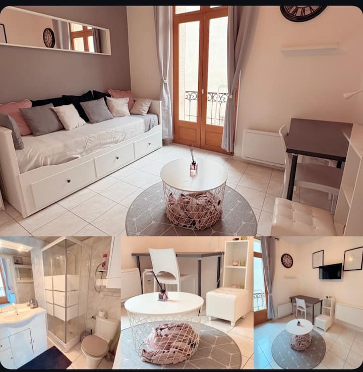 Studio Tout éQuipé Et Climatisé Vichy Centre - Vichy