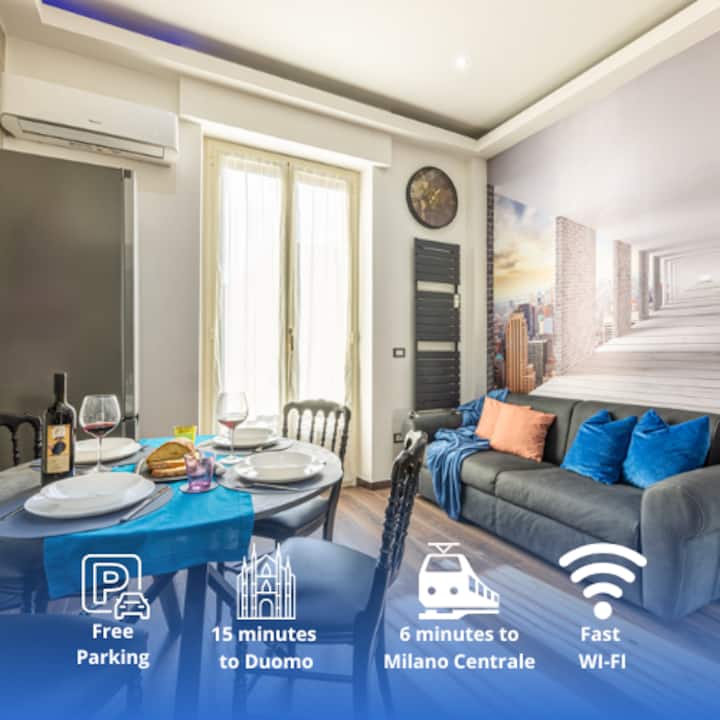 Free Parking-12 Min Al Duomo-8 Min Central Station - Milano