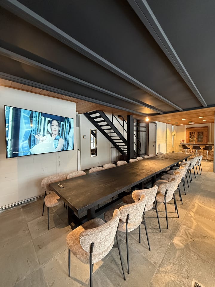 Woonkamer/vergaderruimte - Camping Groenpark - Lokeren