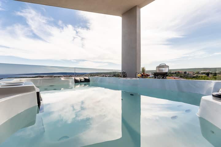 Vila S Privatnim Bazenom - Krk