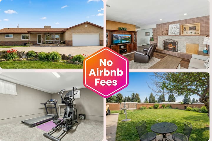 ‼️Cozy 3br Home W/ Bbq Patio & Gym, Near Downtown - Cheyenne, WY