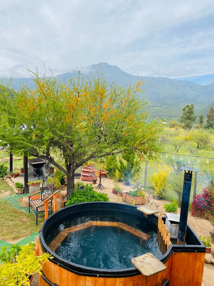 Cabaña Y Tinaja Para Relajarte Y Disfrutar. - San Fernando, Chile