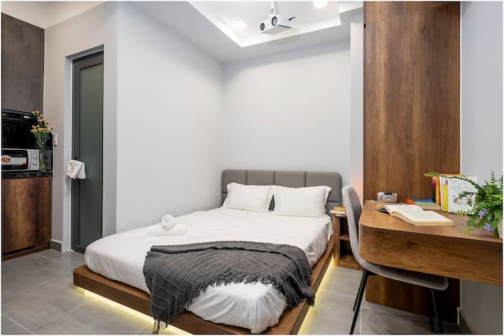 Bq303 Mini Studio/ Netflix |Elevator| Free Parking - Ciudad Ho Chi Minh