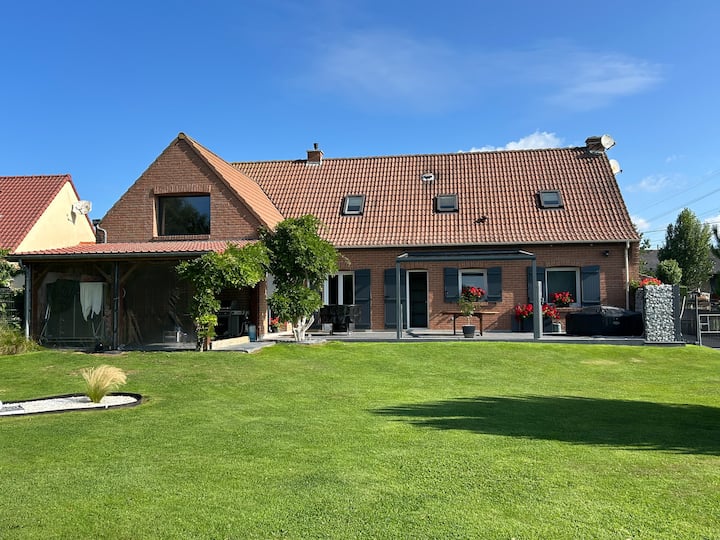 Gîte 5 Ch Lits Doubles + 1 Ch Lit Simple 11 P - Montreuil-sur-Mer