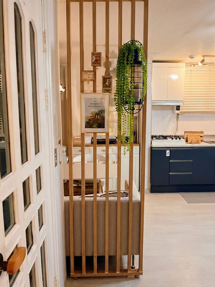 롯데월드, Kspo 돔,아산병원 인접/문정,송파 출장 최적/더블 역세권/퀸3베드/장기체류 - 신흥3동