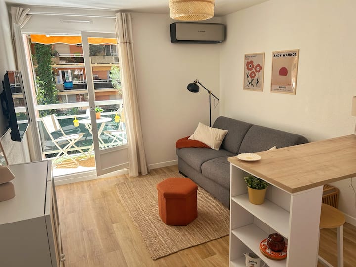 Le Mimosa – Studio à La Favière - Plage du Lavandou