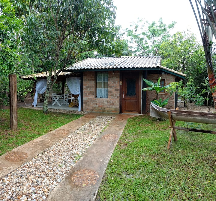 Chalé Charmoso à 100m Da Praia Do Guaraú P/casal. - Peruíbe
