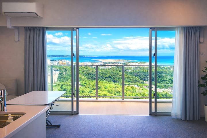 ライカムオーシャンリゾート・海林居（新築・12階・無料平置き駐車場） - Okinawa