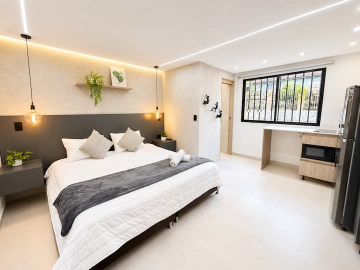 Moderno Loft L Poblado L Cerca A Provenza - Medellín, Colombia