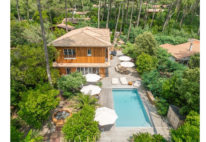 L'écrin Du Ferret *Piscine *Climatisation *Spa - Arcachon