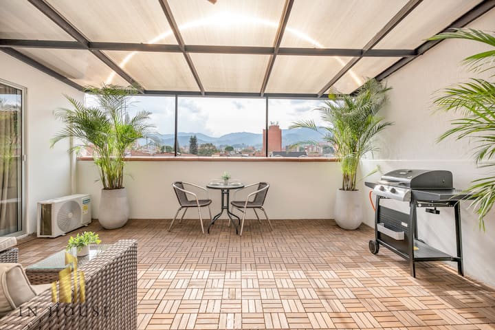 Aria Living 502 - Terraza De Lujo En Laureles - Medellín