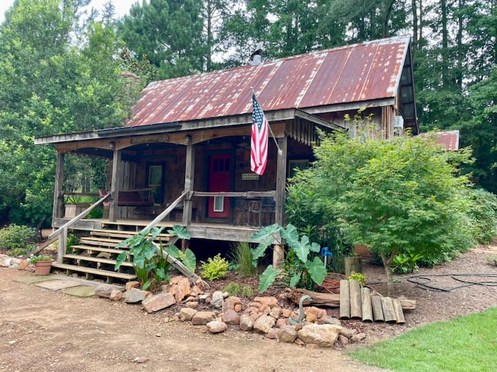 *Waterfront | Rustic Cabin | Fire Pit* - Alabama