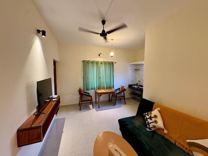 Cozy 1br Apartment With Kitchen - The Habitat Goa - India