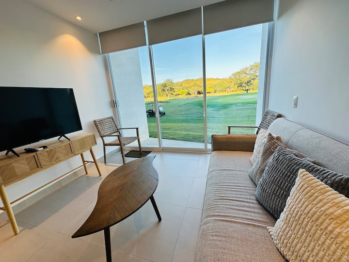 Departamento Loft Planta Baja Golf View - Campeche