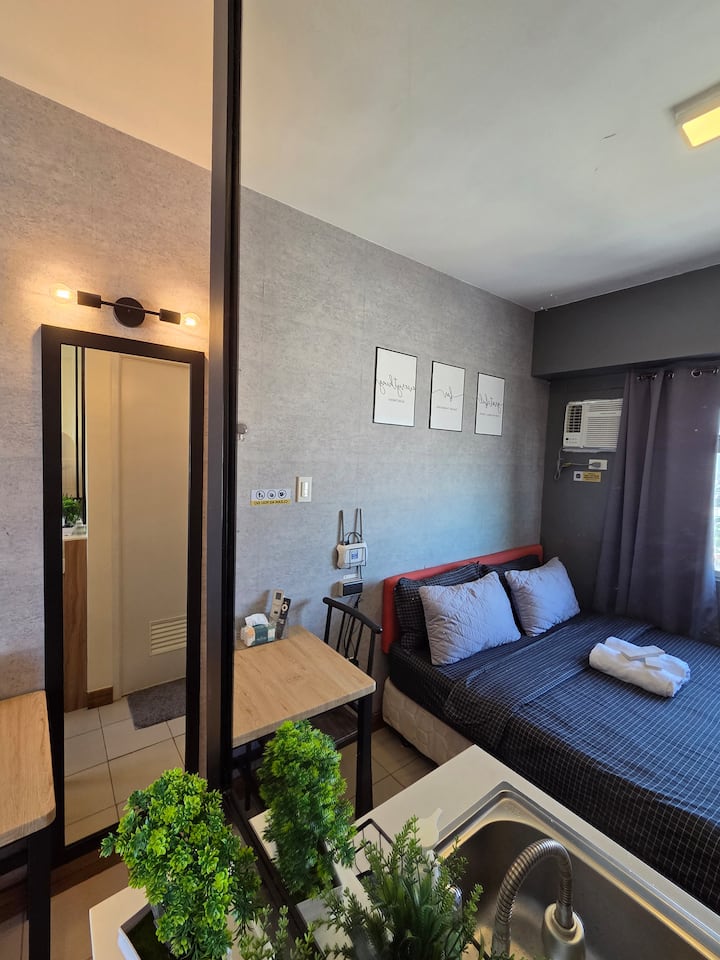 Affordablecozy/mrt Shaw Boni/megamall/wifi Netflix - Ortigas Center