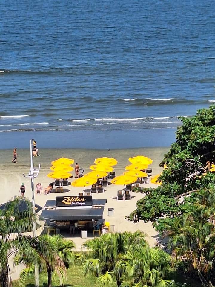 Condomínio Beira-mar | Apto Lateral Aconchegante - サントス