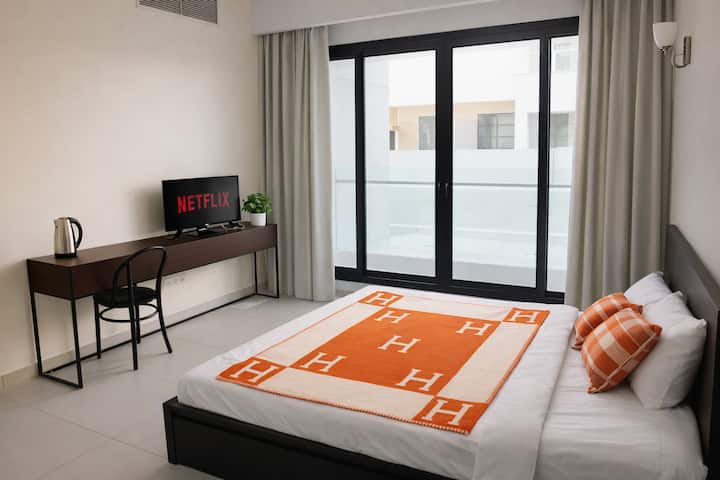 Luxury King Suite With Bathtub & Balcony Near Dxb - Dubai