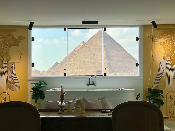 Isis Suite Pyramids View, Jacuzzi - Gizeh