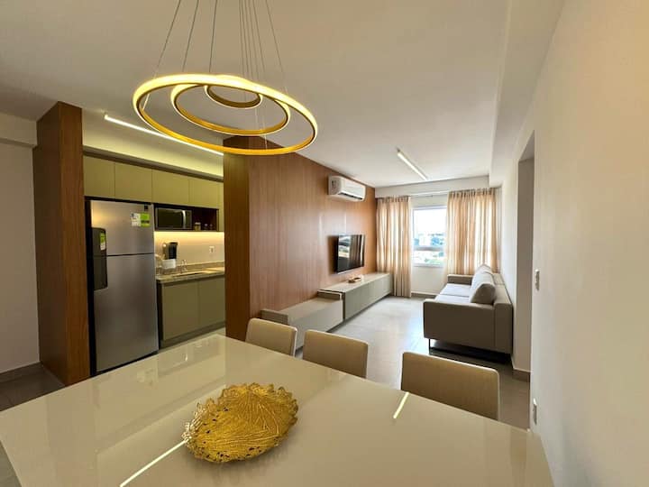 Modern Downtown Retreat 2 Suites Air-conditioned. - Goiânia