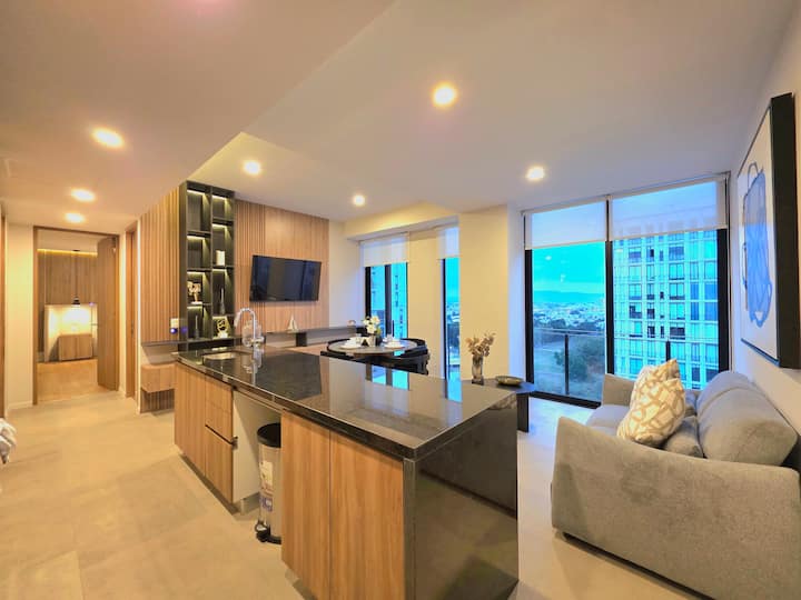 "Sunlit" Modern Stay | Gym · Pool · Design - Mexico