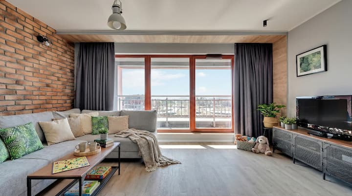 Chmielna 63 Old Town I River View Balcony I Pool - Gdańsk