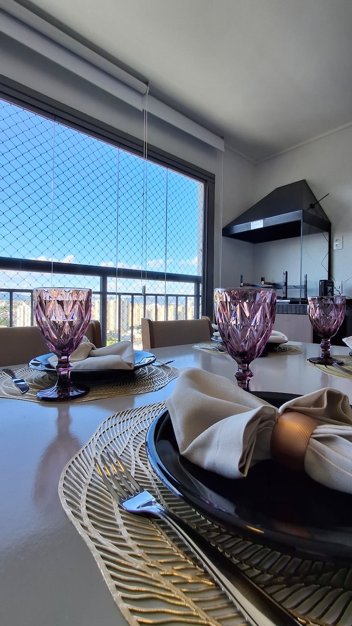 Flat Vivaldi, Pool, Gym & Free Parking 7km Airport - São Paulo/Guarulhos Airport (GRU)