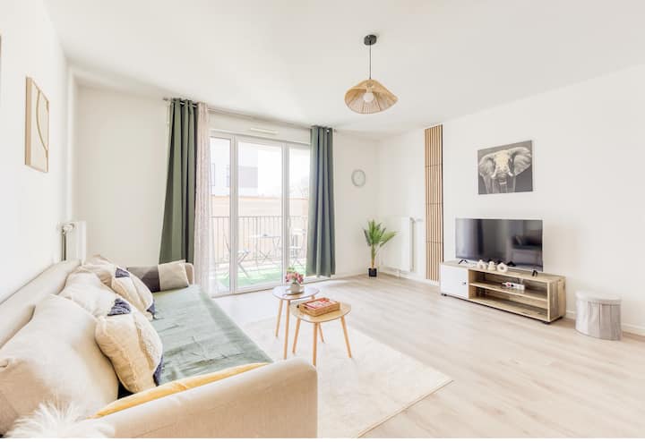 Cosy Appartement / Metro 7 Paris / Orly / Parking - Villejuif