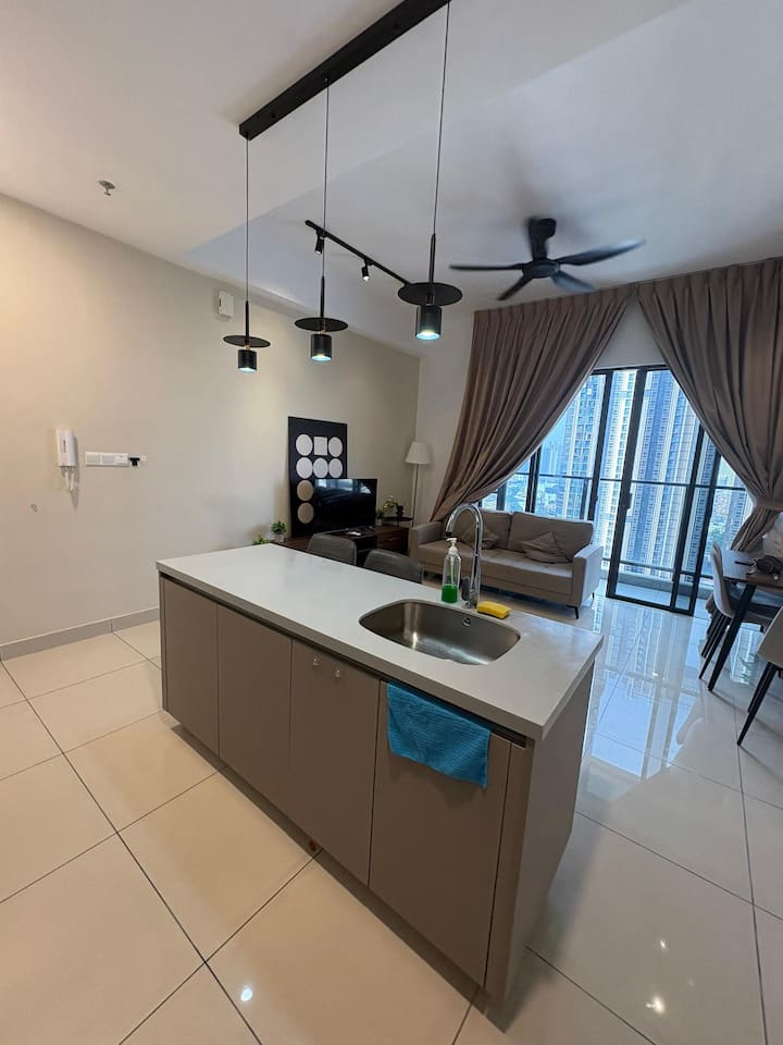 1r1b Trion@klcc View Balcony| Netflix| Free Park - Kuala Lumpur