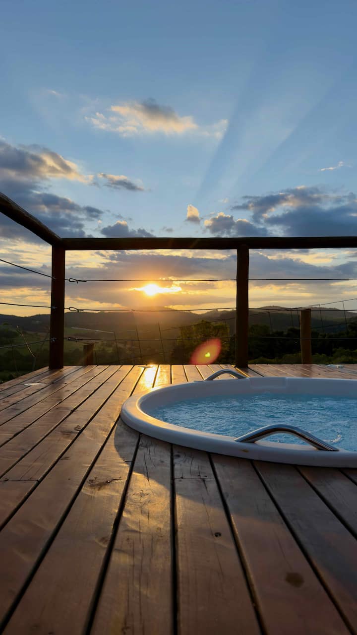 Chalé Colina De Atibaia - Vista Incrível • Ofurô - Brazil