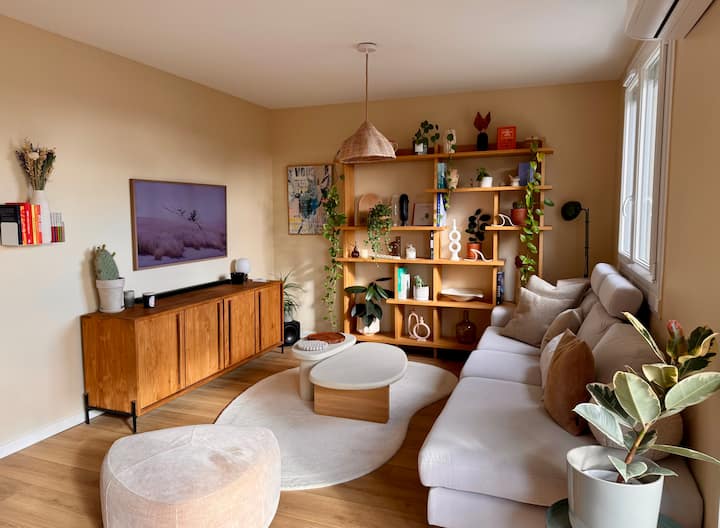 Appartement Climatisé Avec Vue Sur Lyon - Écully