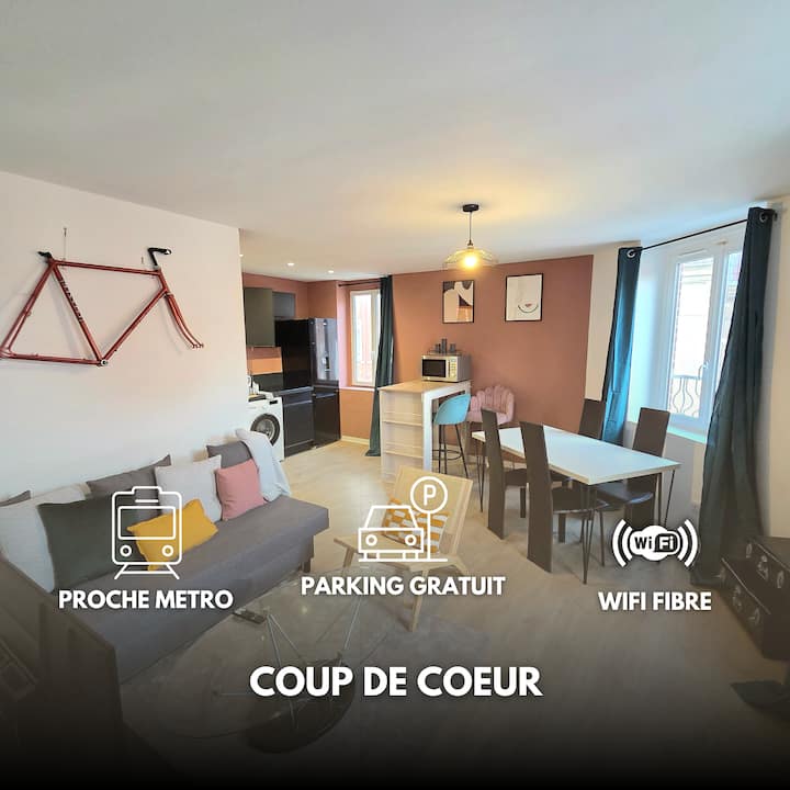 Le Vélo Sans Roues : Appartement Moderne Et Chic - Wasquehal